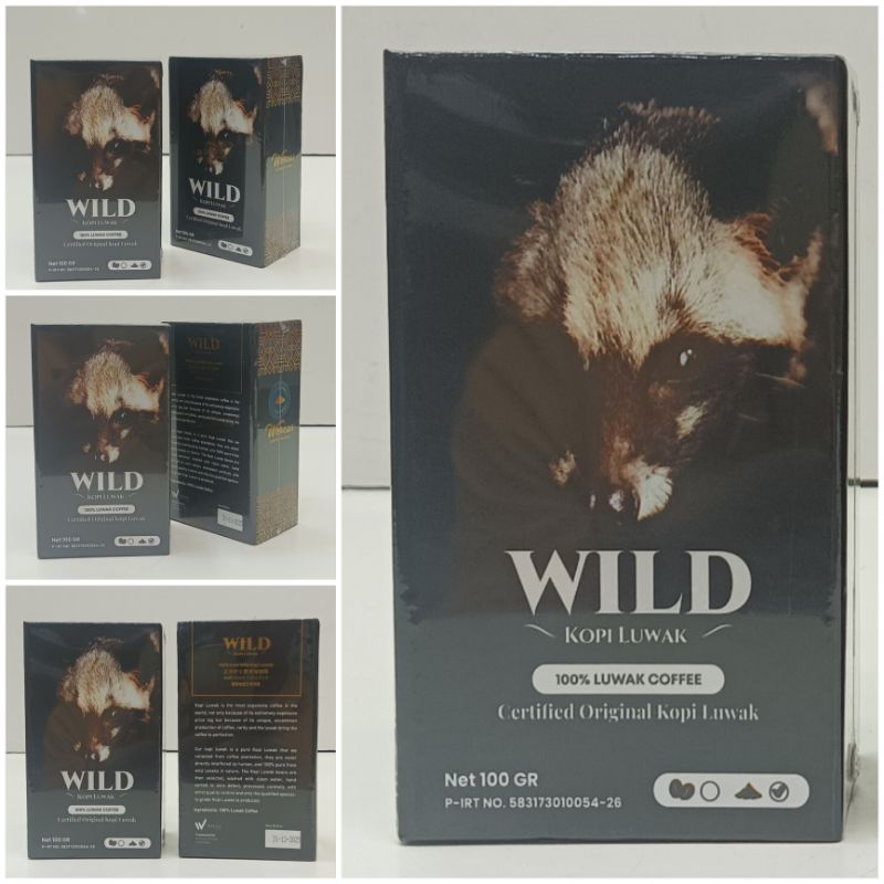 Jual Worcas Kopi Luwak Classic Wild 100 gr. 100% Luwak Coffee Asli Indonesia | Shopee Indonesia