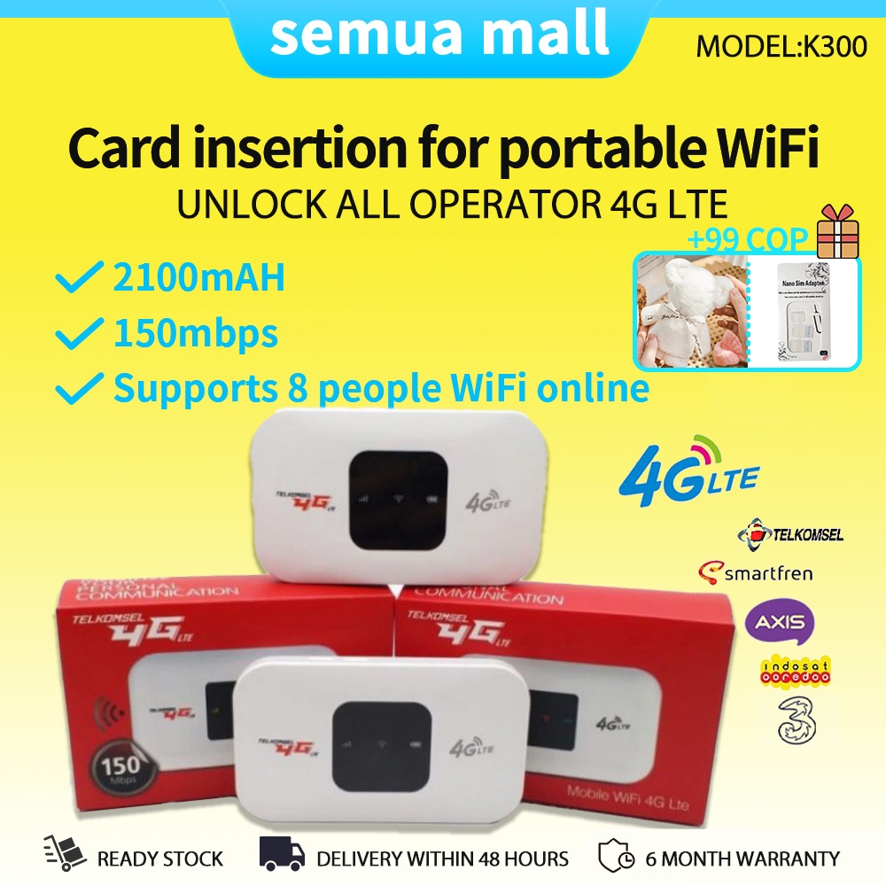 Jual Modem WiFi,MIFI MODEM WIFI 4G,Unlock All Operator 300Mbps Router ...