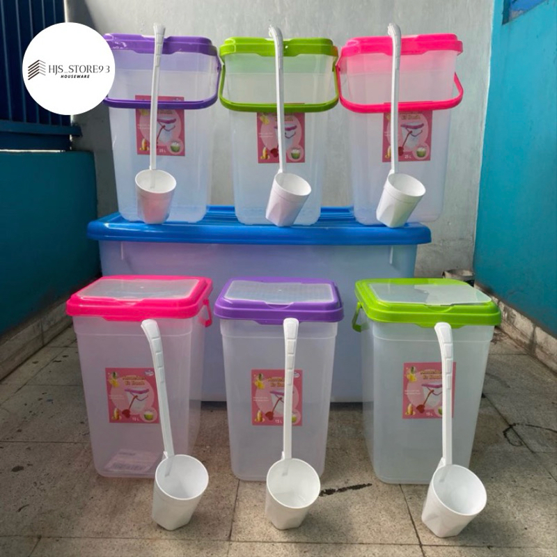 Jual TEMPAT ES BUAH 25 LITER & 15 LITER LOVENIA + GAYUNG / AQUARIUM ES ...