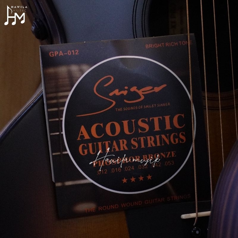 Jual Senar Gitar Akustik Smiger GBA 012 - GBA 011 Senar Guitar Acoustic ...