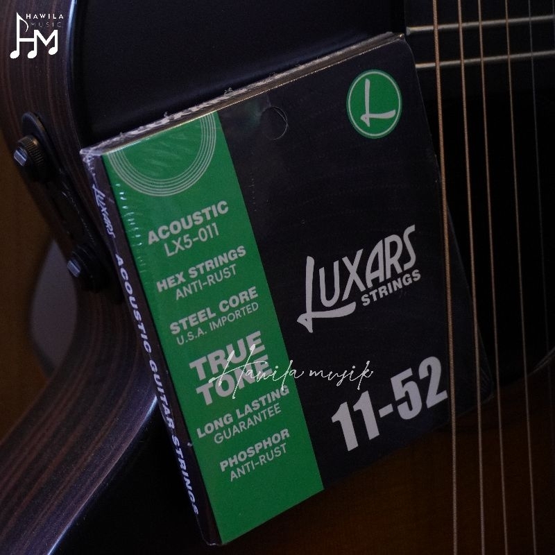 Jual Senar Gitar Akustik String Luxars Premium Antirust LX5 011 - LX5 ...
