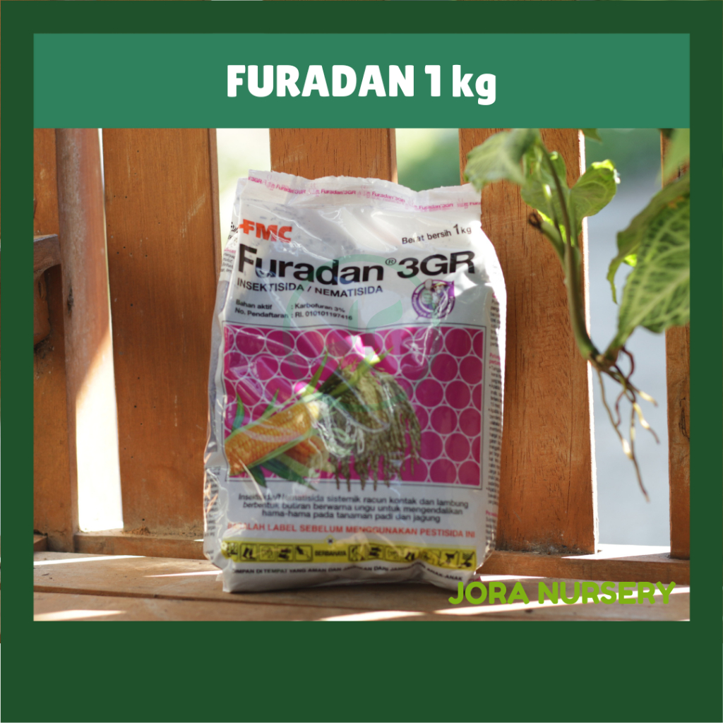 Jual Insektisida FURADAN 3GR Kemasan 1 kg | Shopee Indonesia