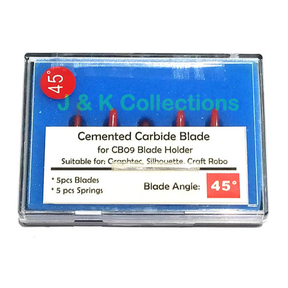 Jual Mata Pisau CB09 / CB09 Blade 45° untuk mesin cutting Graphtec ...
