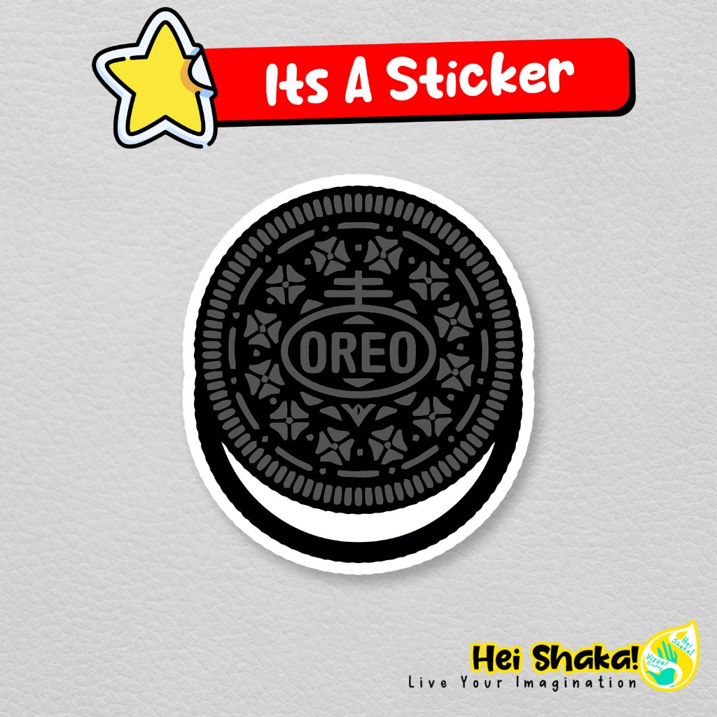 Jual Stiker Oreo Cookies Sticker Vinyl Anti Air | Shopee Indonesia
