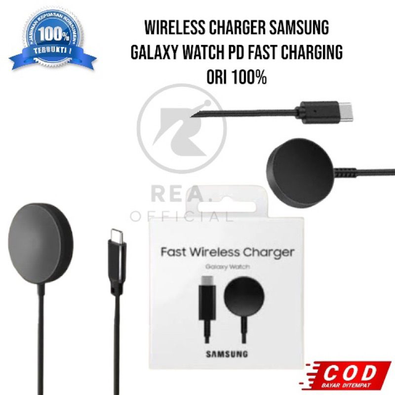 Jual Charger Jam Samsung Galaxy Watch 4 5 6 7 8 Original 100% | Shopee ...
