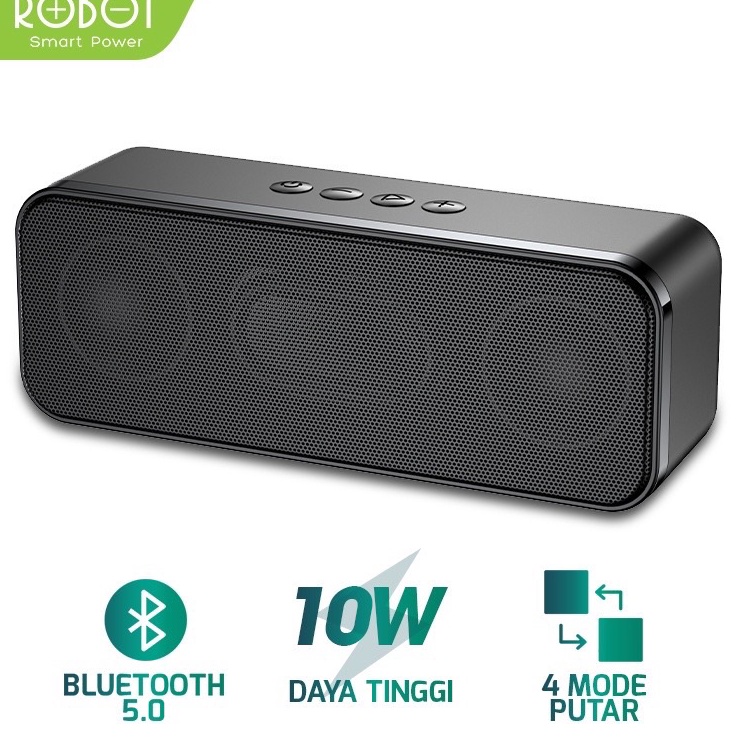 Jual Pilihan Terbaik Robot Speaker Bluetooth RB52 Bluetooth 5 Poble Audio Wireless Super Bass ...