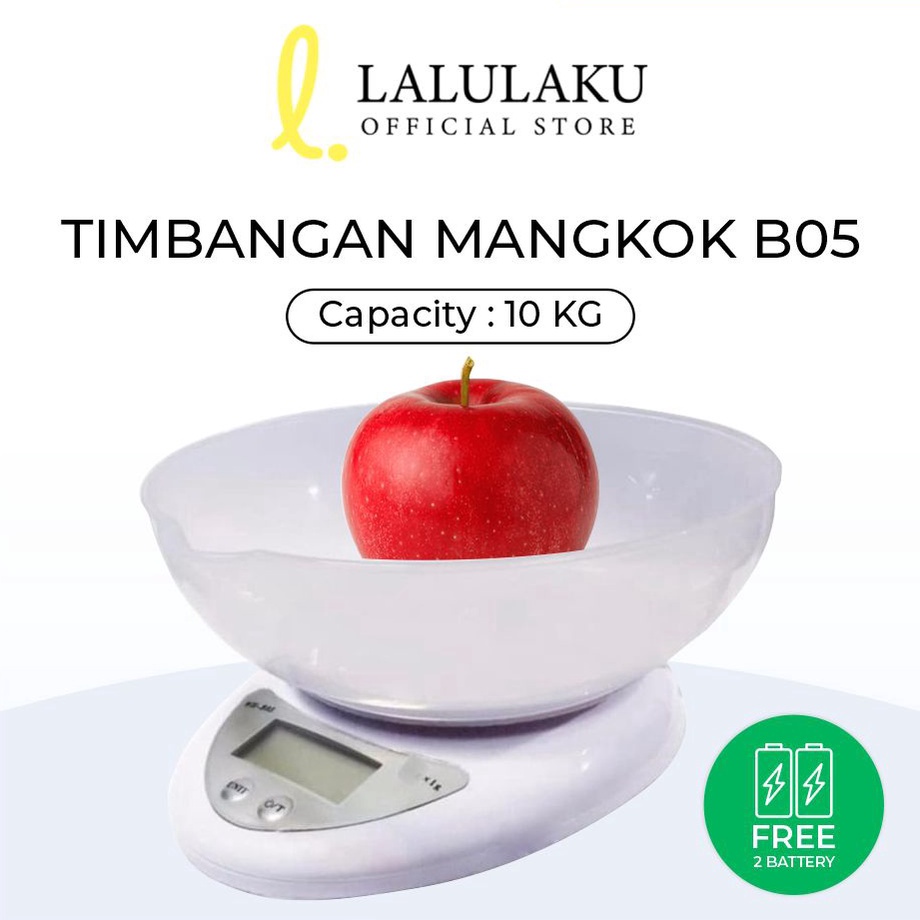 Jual MGf TIMBANGAN DAPUR MANGKOK 1KG TIMBANGAN DIGITAL KITCHEN SCALE ...