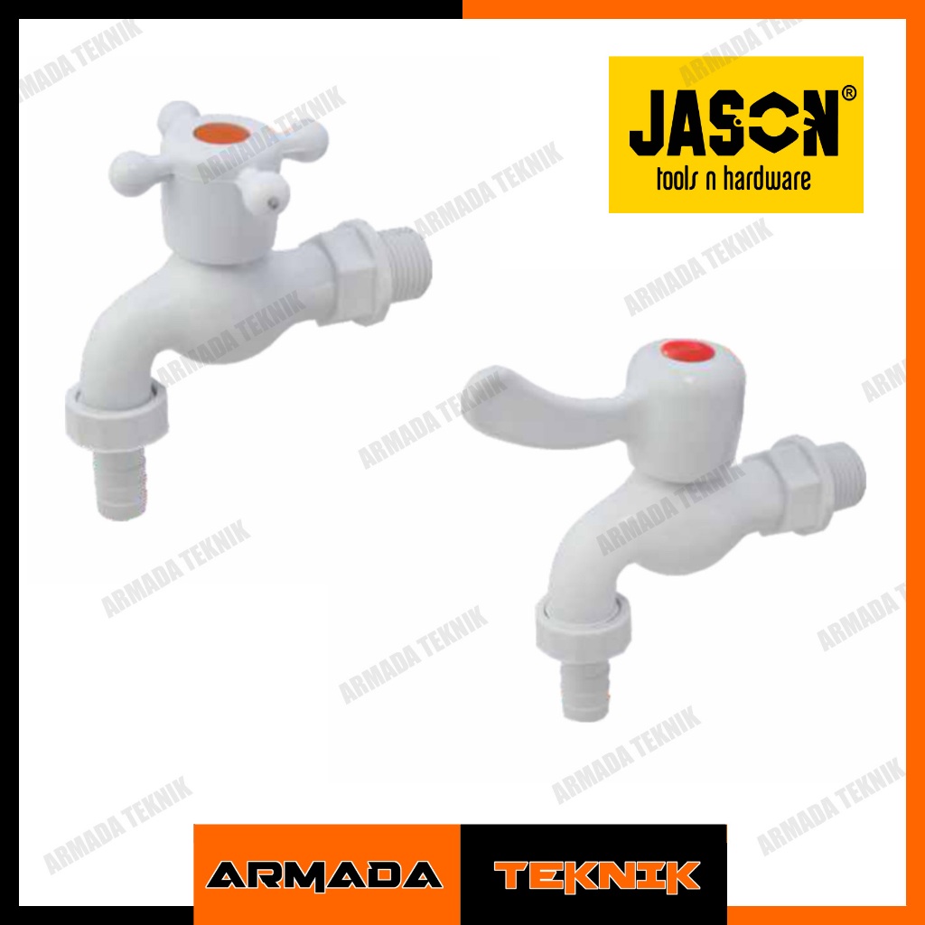 Jual Kran Taman PVC 1/2 / Keran Air Baling PVC / Kran Air Taman JASON ...