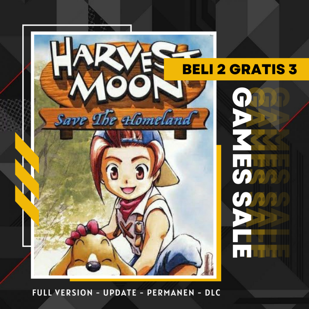 Jual HARVEST MOON SAVE THE HOMELAND - GAME PC - GAME LAPTOP - PC GAMES ...