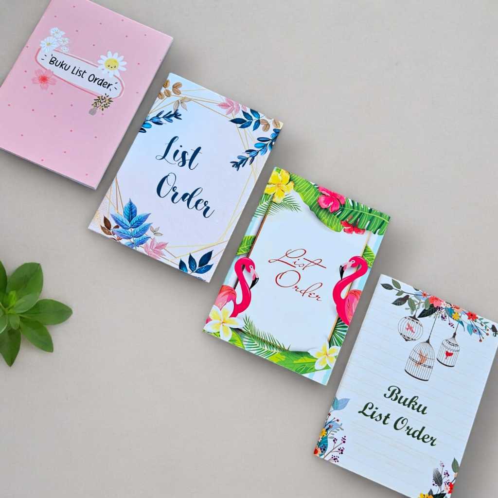 Jual BUKU LIST ORDER BARANG / BUKU CATATAN BARANG / BUKU LIST ORDER ...