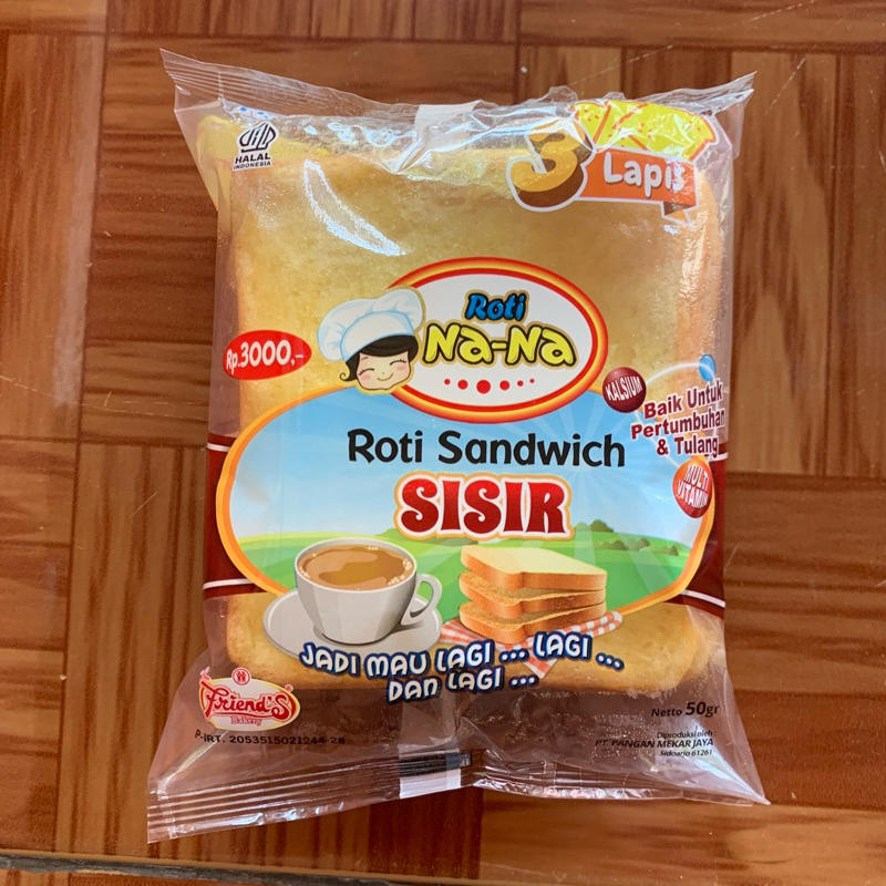 Jual ROTI SISIR NANA By Friend's Bakery | Shopee Indonesia