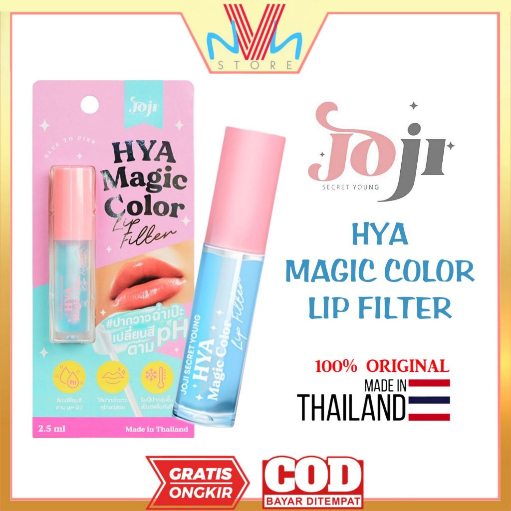 Jual JOJI SECRET YOUNG HYA MAGIC COLOR LIP FILTER OIL - LIP PLUMPER ...