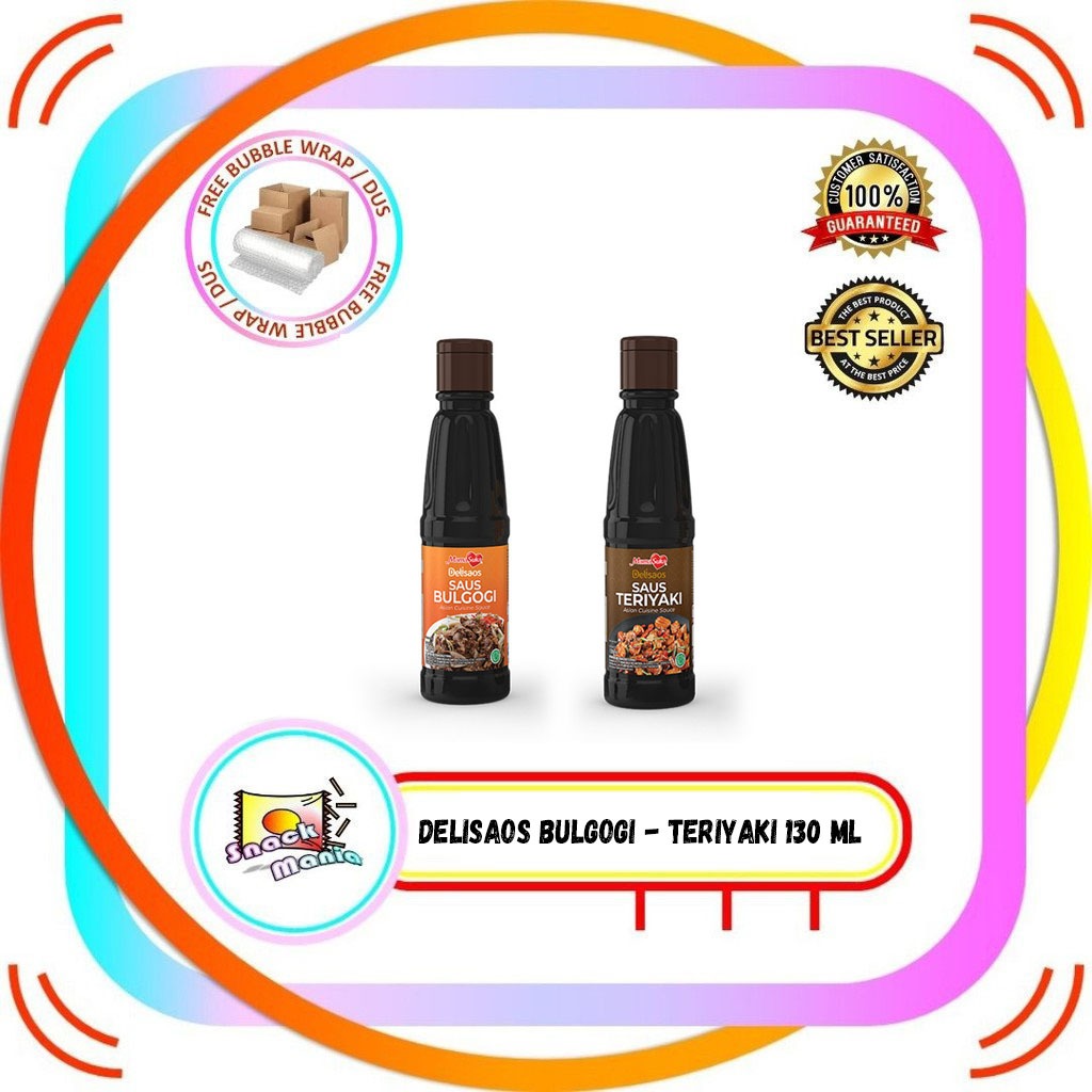 Jual Mamasuka Mama Suka Delisaos Saus Bulgogi Teriyaki Sauce 130 ml ...