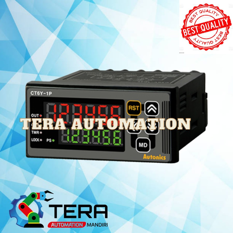 Jual COUNTER/TIMER DIGITAL AUTONICS CT6Y-1P4-220VAC READY STOK | Shopee Indonesia