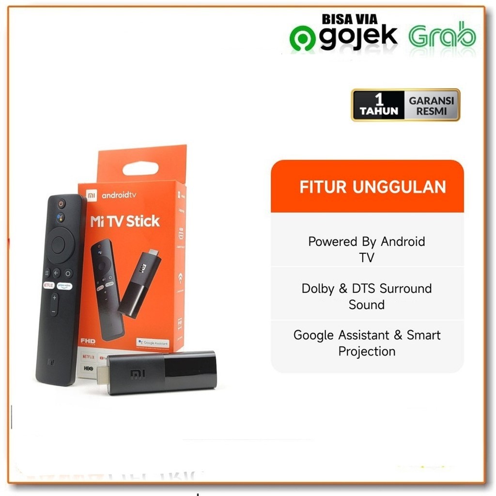 Jual Xiaomi Mi TV Stick Full HD Android TV Stik Quadcore FHD Garansi ...