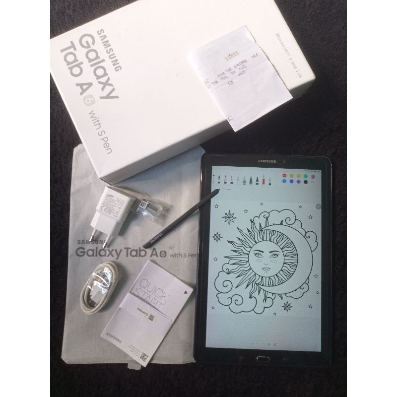 Jual Samsung Galaxy Tab A6 with s pen 10" 3/16gb P585y normal siap ...