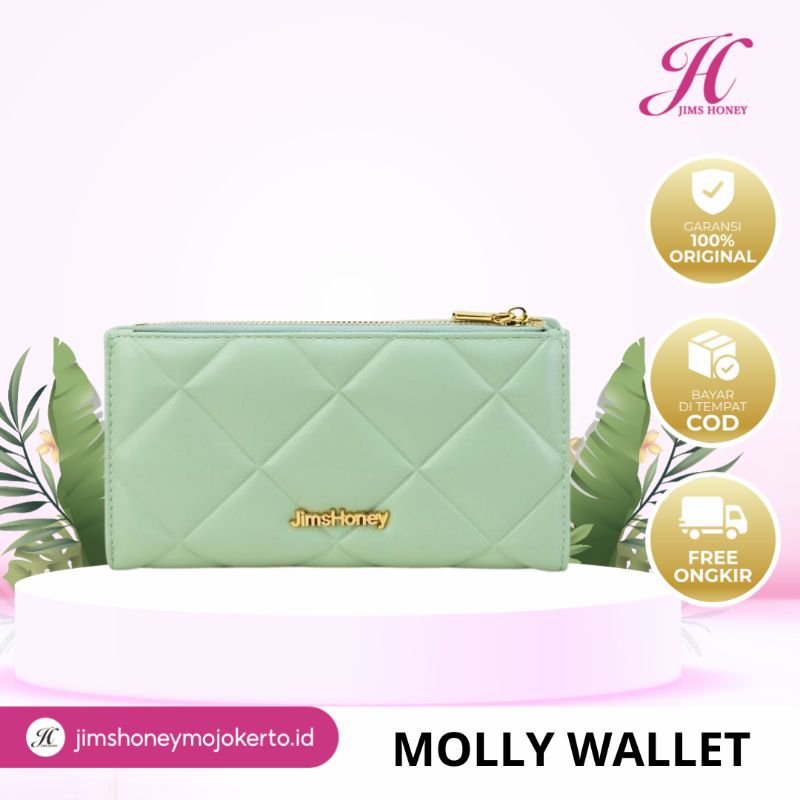 Jual JIMS HONEY MOLLY Wallet Dompet Panjang Wanita Free Exclusive Box | Shopee Indonesia