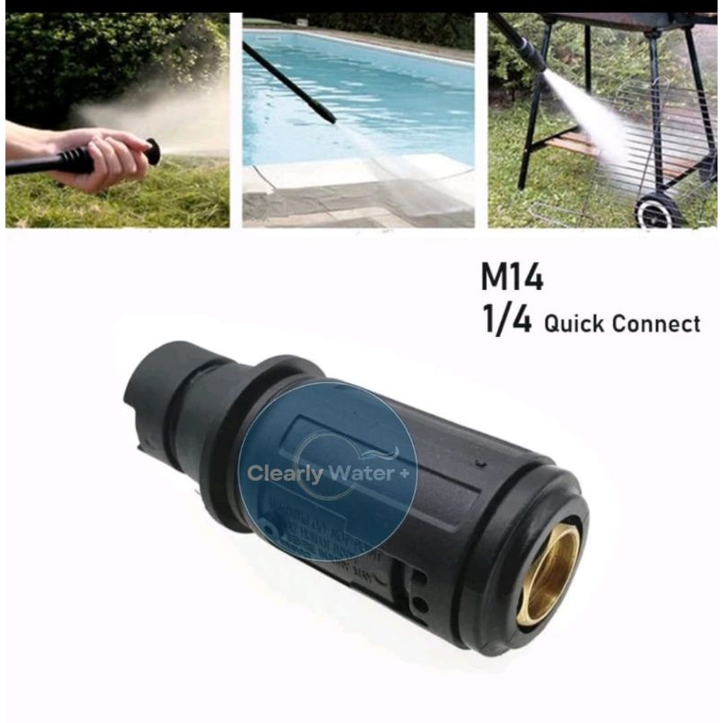 Jual 1/4Inch / M14 Flat Nozzle / Adjustable Nozzle Cuci Mobil Sprayer ...