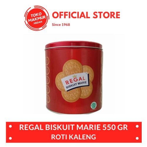 Jual BISKUIT MARIE REGAL KALENG 550 GR - ROTI KALENG | Shopee Indonesia