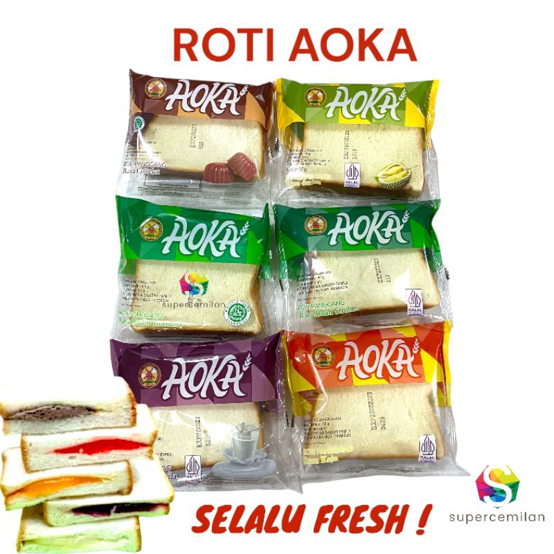Jual roti aoka dengan berbagai macam macam rasa | Shopee Indonesia