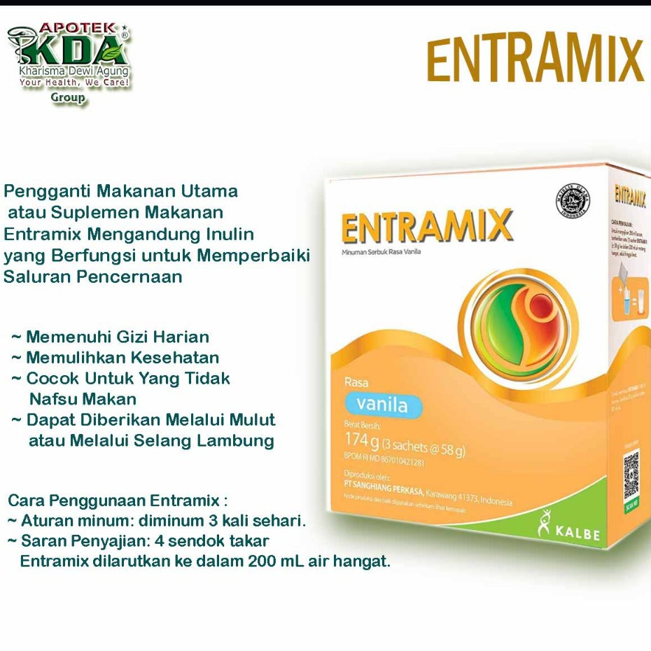 Jual PROMO ENTRAMIX | SUSU ENTRAMIX 185 GRAM | SUSU NUTRISI | SUSU ...