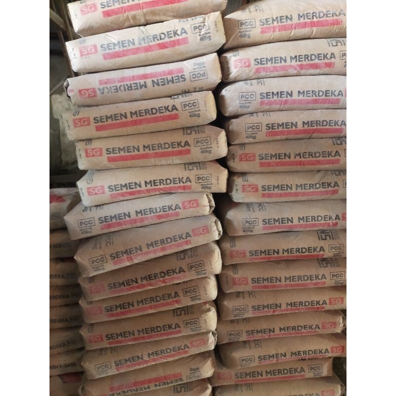 Jual Semen Merdeka 40 kg 1 zak termurah wilayah Surabaya , Gresik, Sidoarjo | Shopee Indonesia