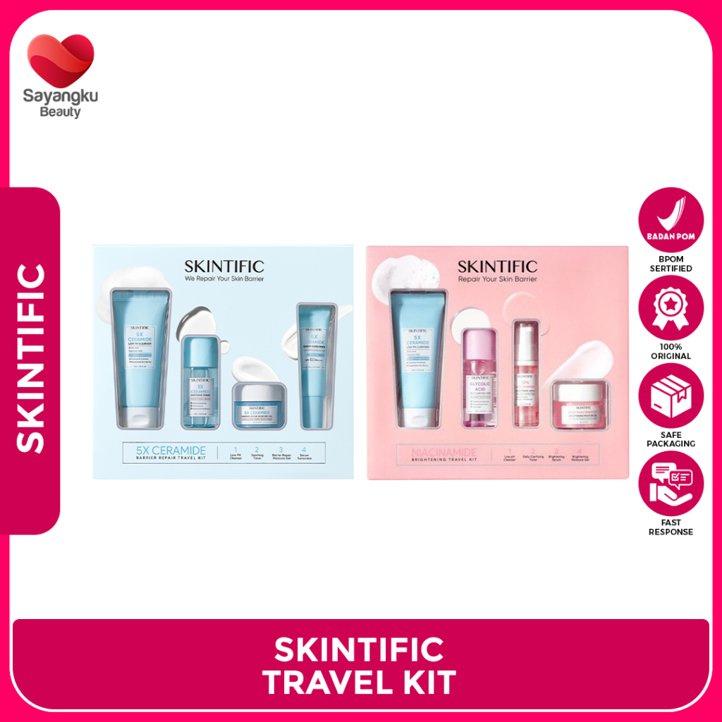Jual SKINTIFIC Travel Kit Set | Shopee Indonesia