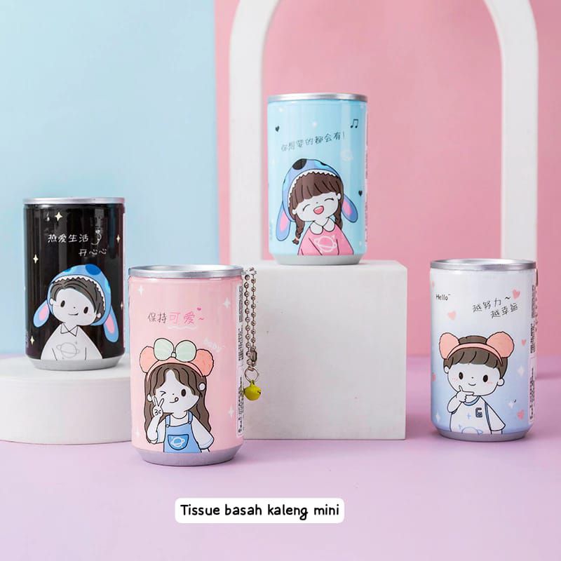 Jual Tissue Basah Kaleng Mini Korea | Shopee Indonesia