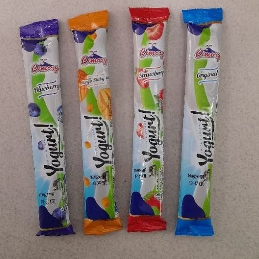 Jual Cimory yogurt stick 1 pcs rasa ORIGINAL / STRAWBERRY/ BLUEBERRY ...