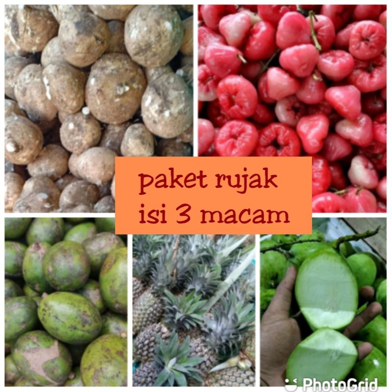 Jual Buah rujakan | bahan rujak | Buah campur | buah untuk rujak ...