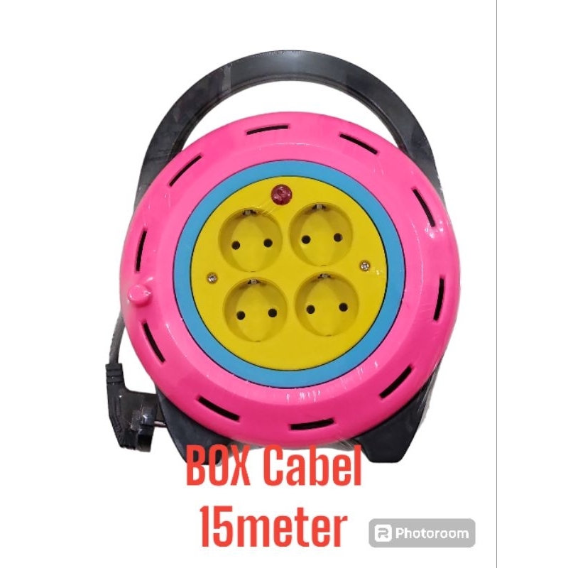 Jual Kabel roll Kabel Box Listrik 10Meter 15 Meter PHOSSCO | Shopee ...