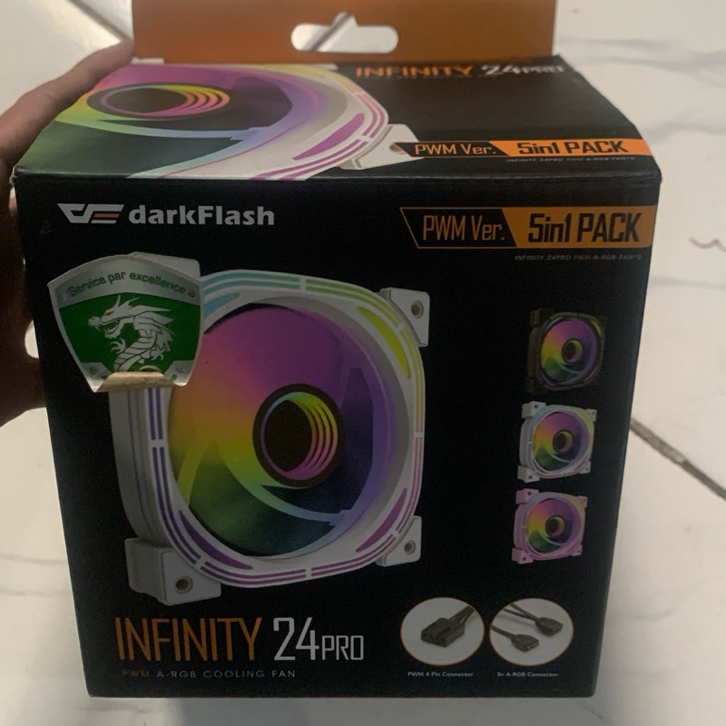 Jual DarkFlash Infinity 24 Pro Fan Case 12 cm (5in1) aigo | Shopee ...
