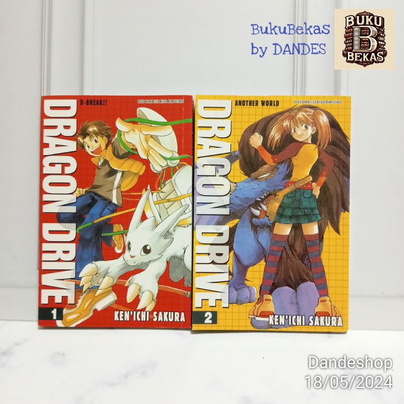 Jual Dragon Drive by Ken'ichi Sakura - Komik Bekas Preloved Manga Elex Media | Shopee Indonesia