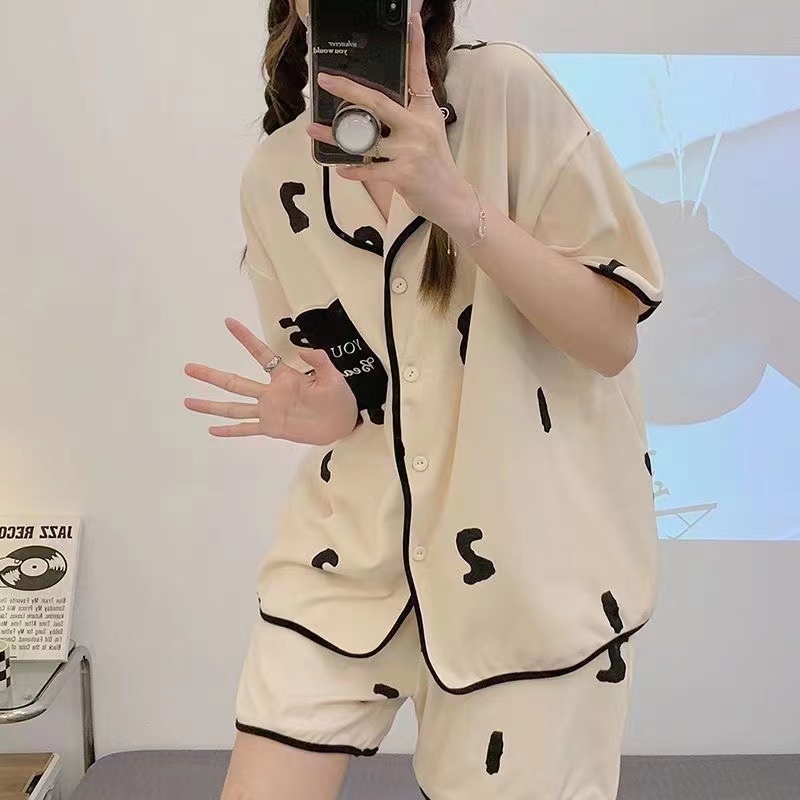 Jual Yooyi Baju Tidur Wanita Set Dewasa Sexy Jumbo Celana Pendek Piyama ...