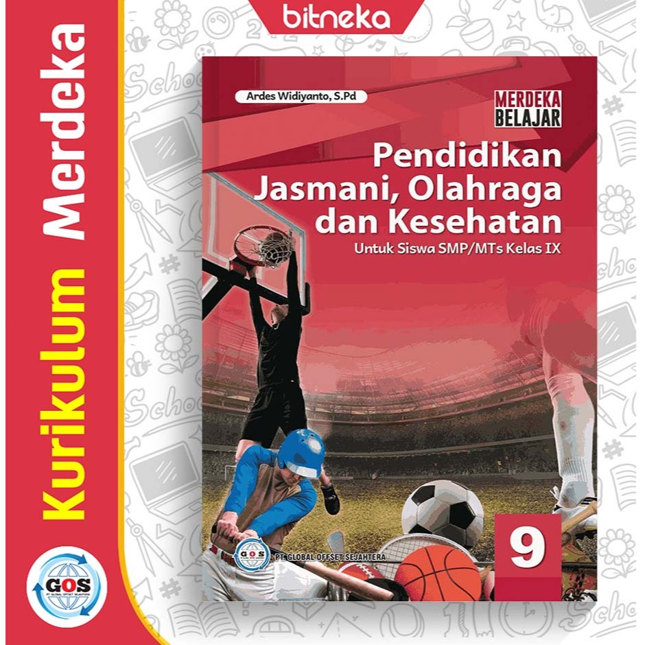 Jual Buku Siswa PJOK SMP/MTs Kelas 9 Kurikulum Merdeka - GOS | Shopee Indonesia