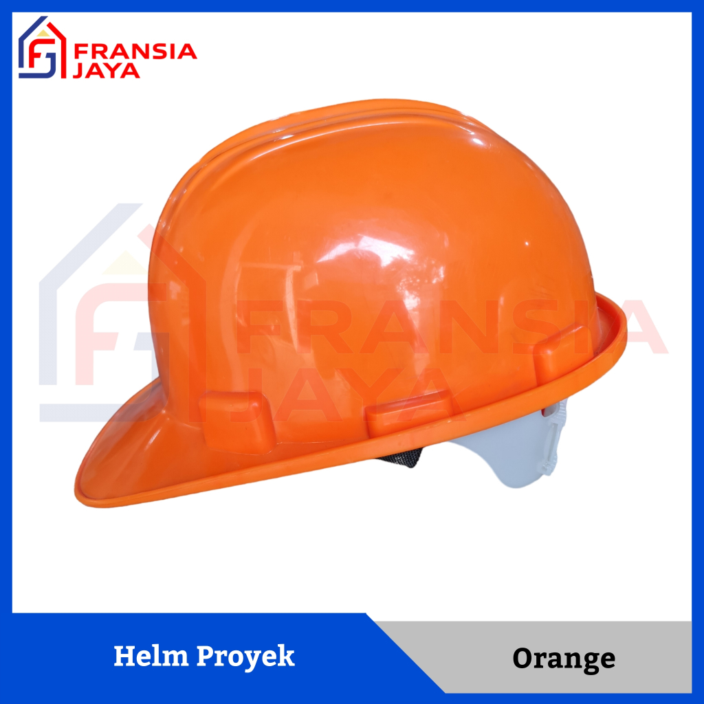 Jual Helm Proyek | Helm Tukang Oren Orange | Shopee Indonesia