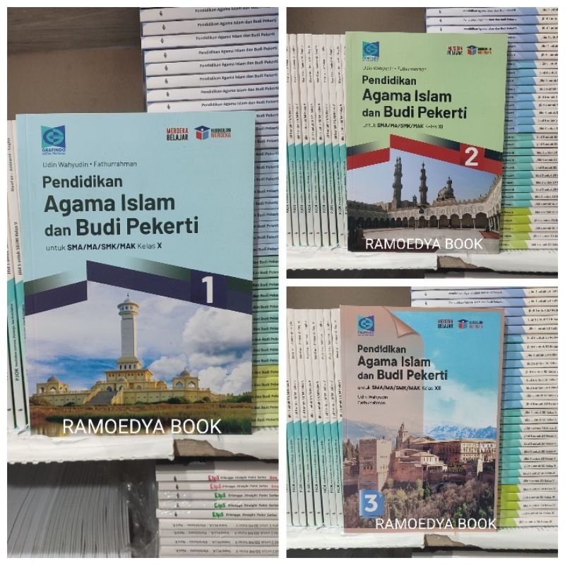 Jual Original Buku Agama Islam SMA/MA/SMK kelas X XI XII Kurikulum ...