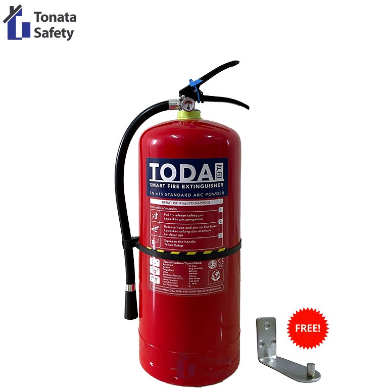 Jual Oke Pr APAR 9 kg Pemadam Api 9kg Set Komplit TODA by TONATA Fire ...