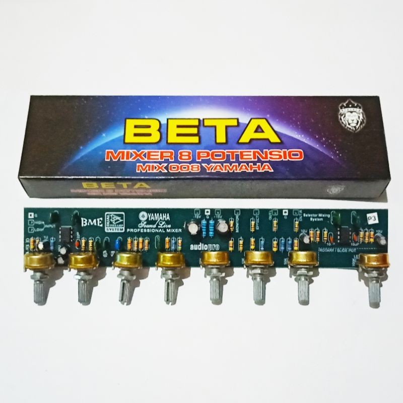 Jual KIT Mixer 8 Potensio Yamaha SOUND LIVE BETA 8 POT MIXER By BME ...