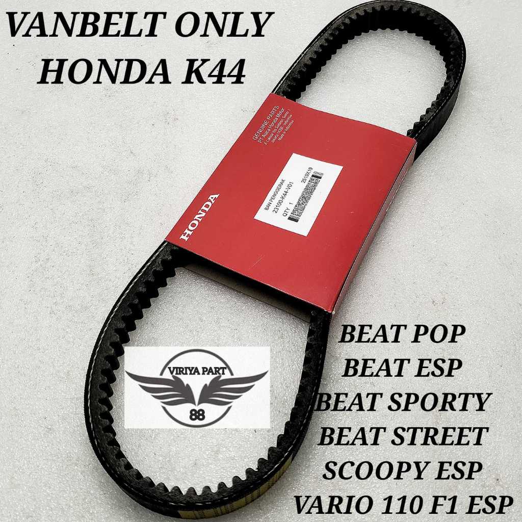 Jual VANBELT ONLY HONDA K44 KUALITAS ASLI ORIGINAL HONDA PRESISI ANTI ...
