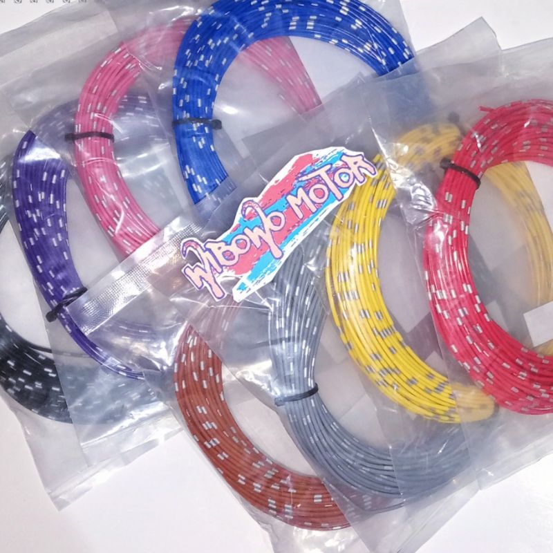 Jual KABEL BINTIK BLIRIK SERI AVSS METERAN JEPANG 0.5 mm 0.5mm SERABUT ...