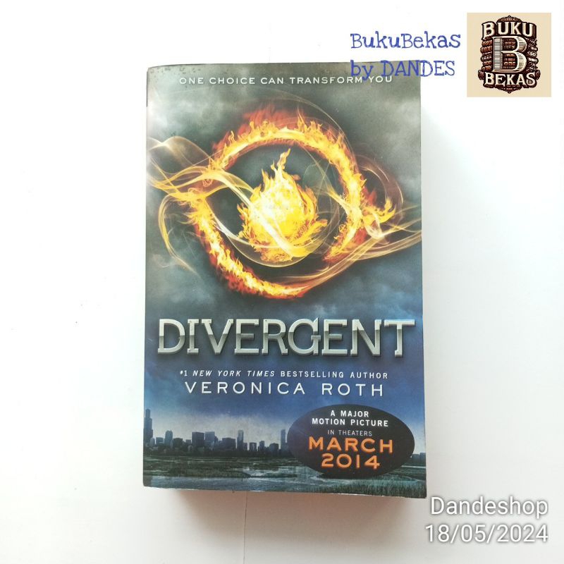 Jual Divergent by Veronica Roth - English Novel | Shopee Indonesia