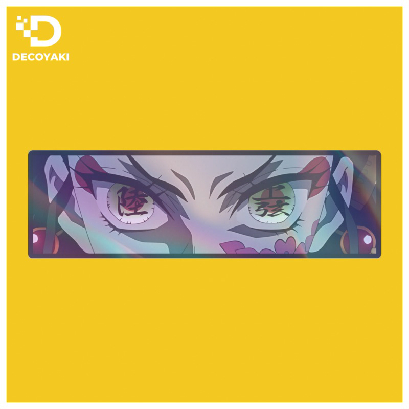 Jual Sticker Slap Hologram Demon Slayer, Stiker Hologram Demon Slayer ...