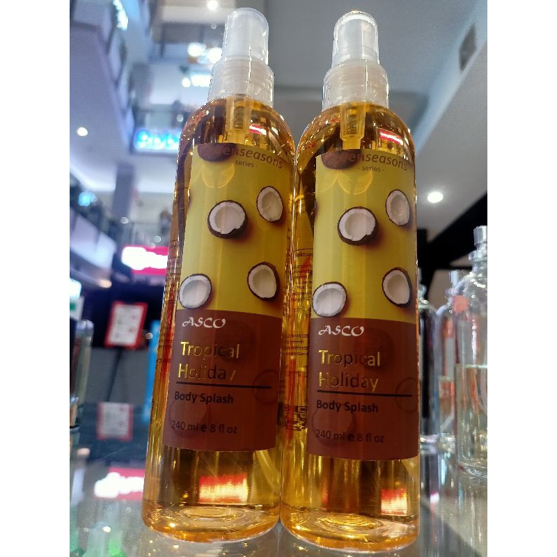 Jual BODY SPLASH TROPICAL HOLIDAY ASCO 240ML | Shopee Indonesia