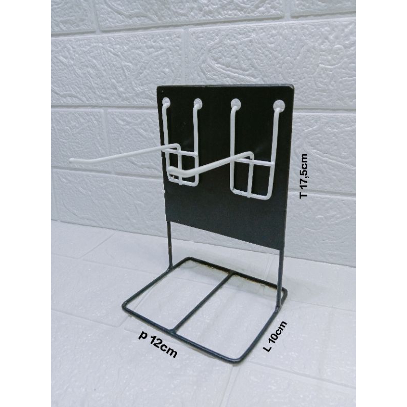 Jual Rak display aksesoris/rak display besi/rak display gantungan kunci ...