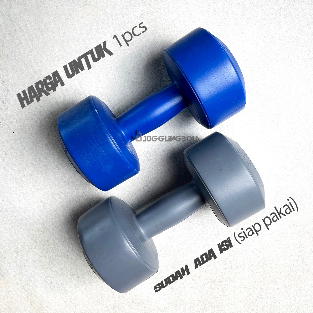 Jual Dumble Barbel 5kg Dumbell Gym Fitnes Home Work Out Dumbbell Murah ...