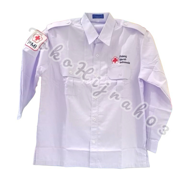 Jual SERAGAM PMI PALANG MERAH INDONESIA KEMEJA PMI SERAGAM PMI KEMEJA ...