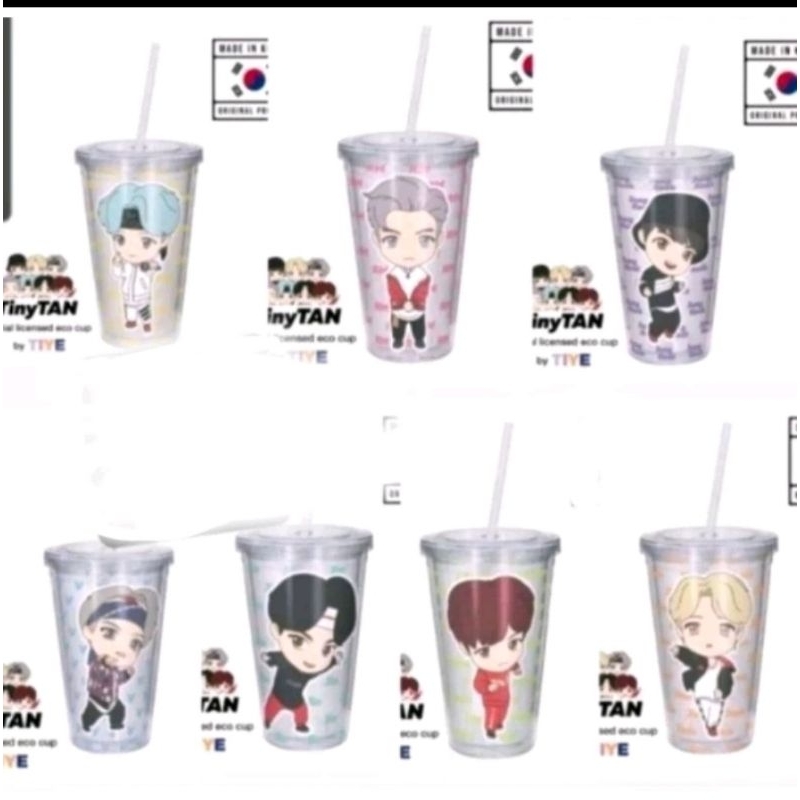 Jual TinyTAN Cool Name Tumbler 500ml | Shopee Indonesia