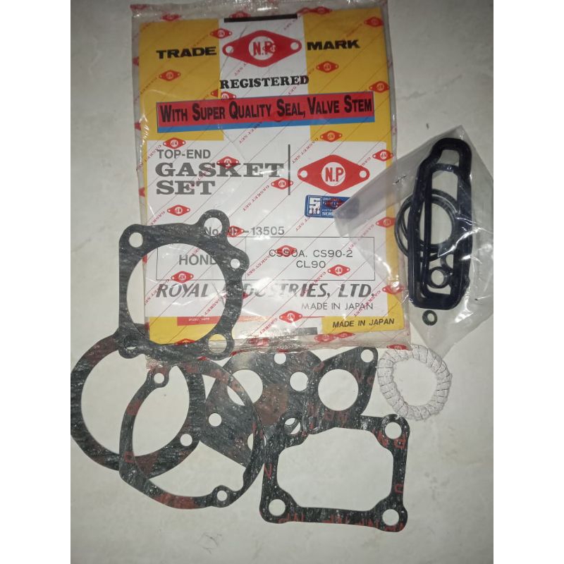 Jual gasket paking TOPSET top set honda s90 s90z nos japan | Shopee Indonesia