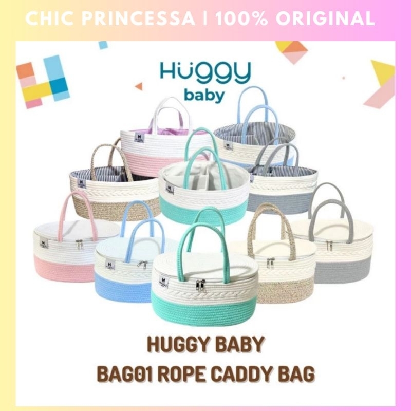 Jual Huggy Baby Rope Caddy Bag / Organizer Bag Bayi | Shopee Indonesia